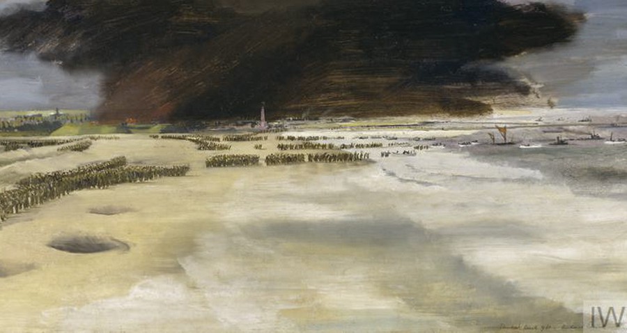 Dunkirk Beaches - Richard Eurich (1903-1992)