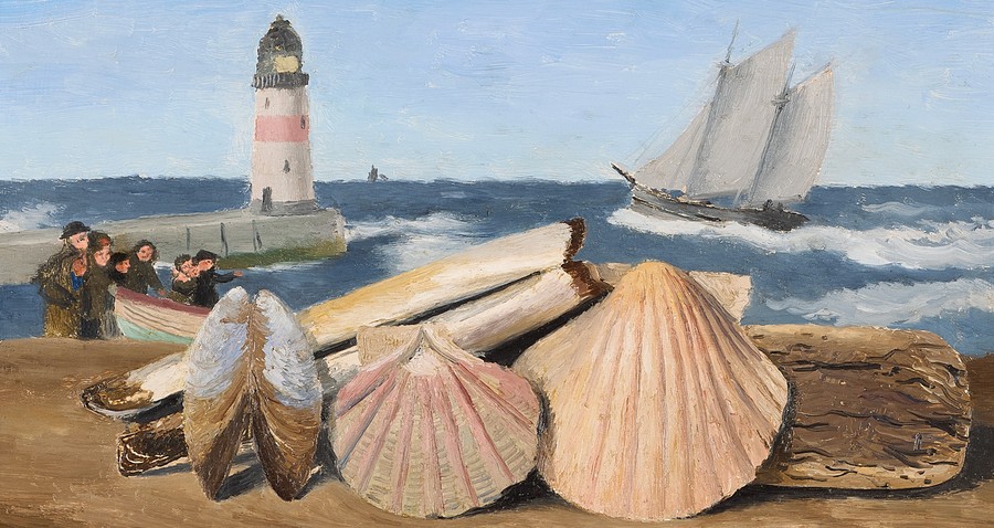 Shells on a Beach - Richard Eurich (1903-1992)